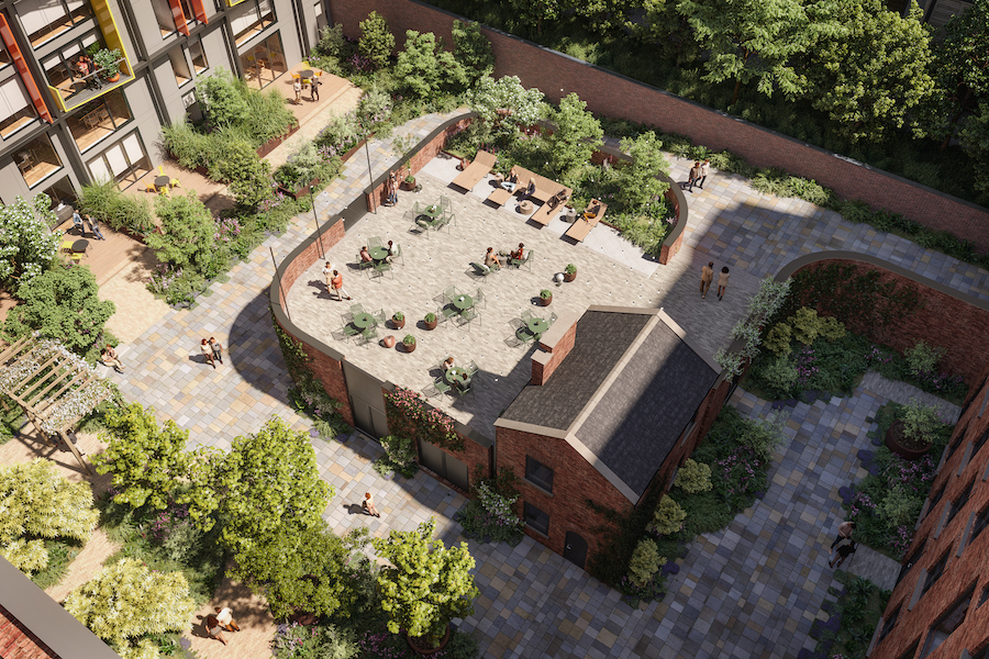 Capital&Centric unveils hidden courtyard at Talbot Mill BTR | BTR News